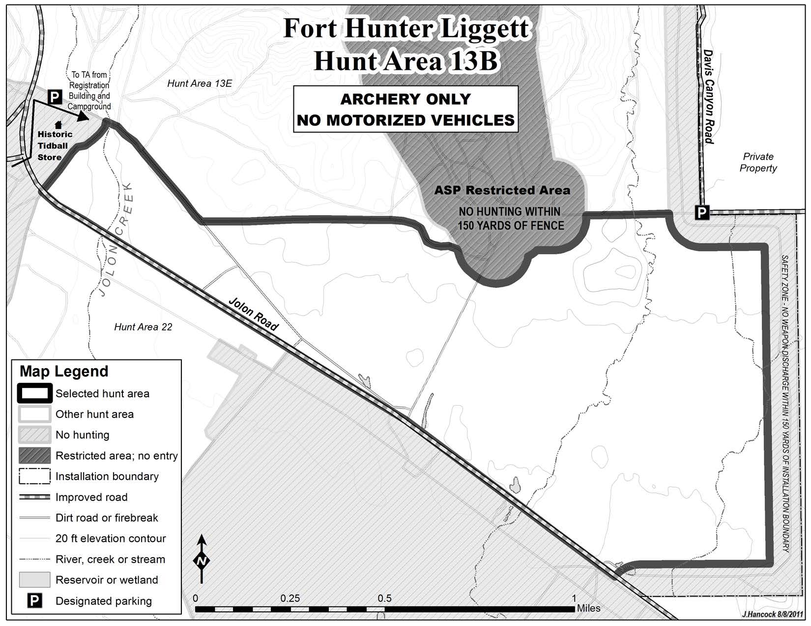 Fort Hunter Liggett California Map - Map