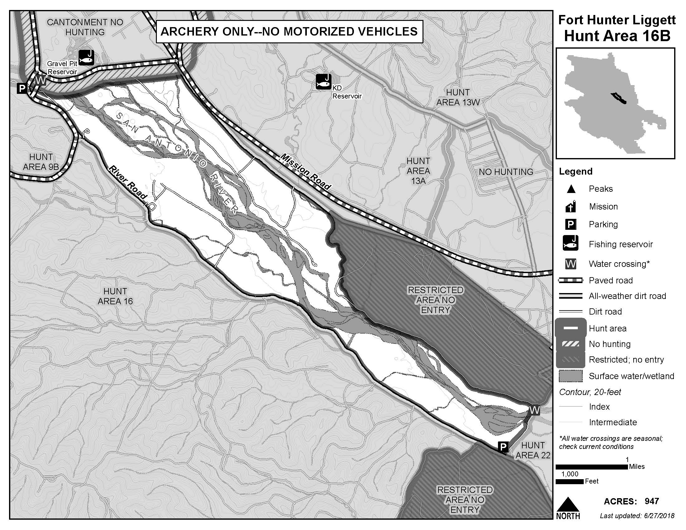 Maps - Fort Hunter Liggett - iSportsman