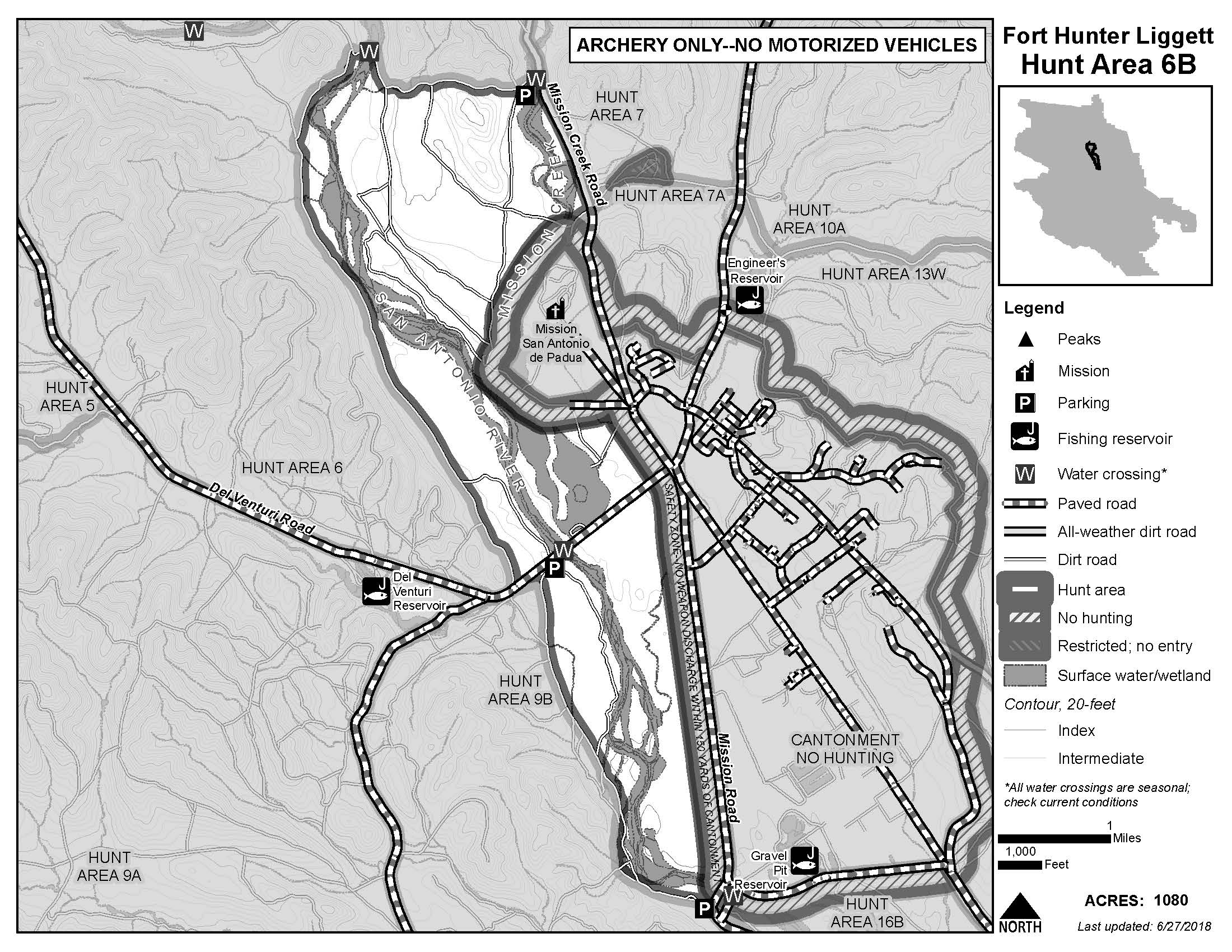 Maps - Fort Hunter Liggett - iSportsman